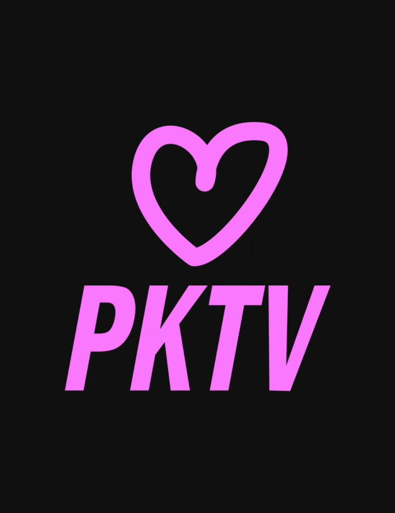 PKTV Hoodie - Heart Black - Merchency Mainstore